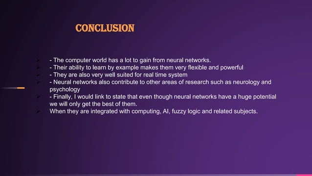 Neural Networks Ppt