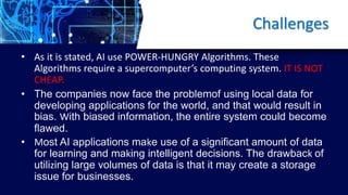 Artificial intelligence | PPTX