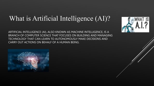 Artificial Intelligence (A I) | PPT