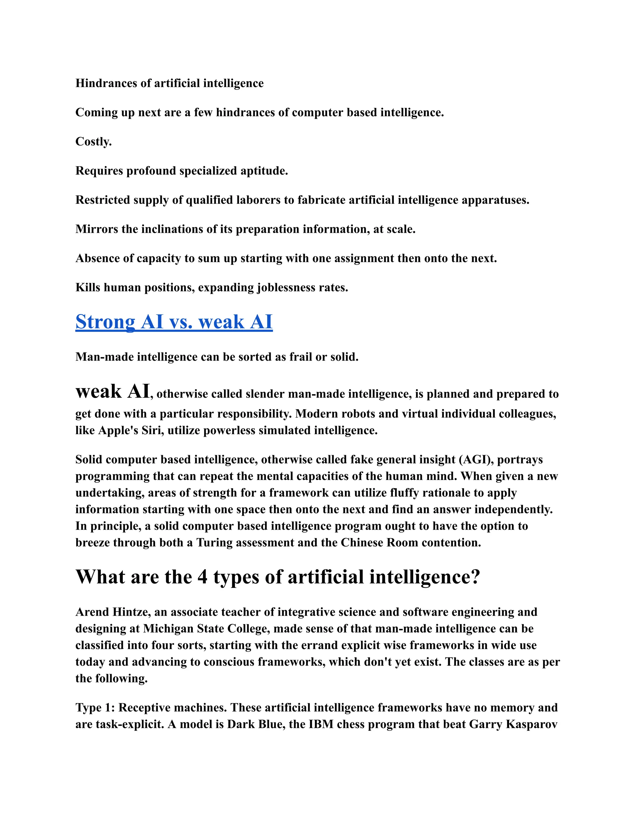 Artificial intelligence AI? | PDF