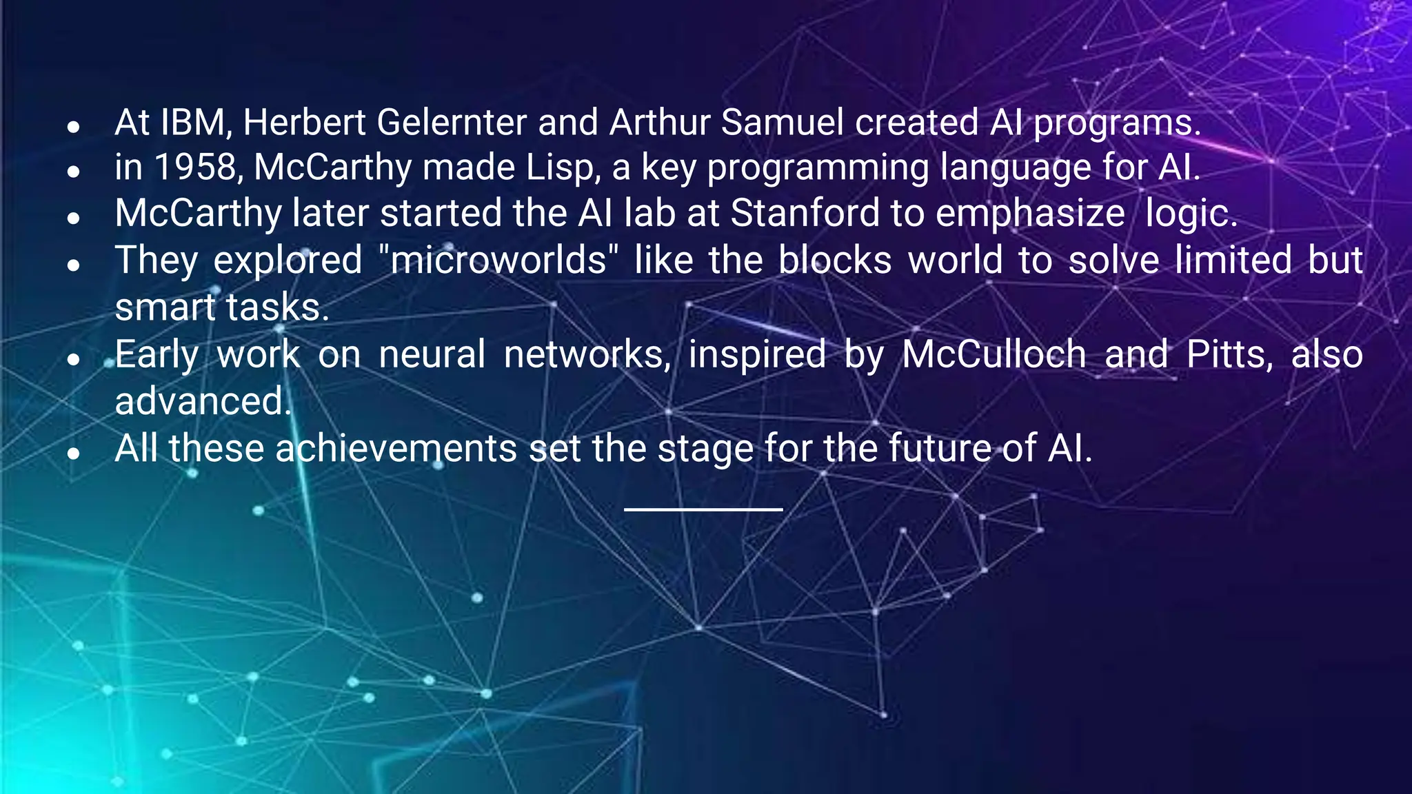 Introduction to Artificial Intelligence and History of AI | PPTX