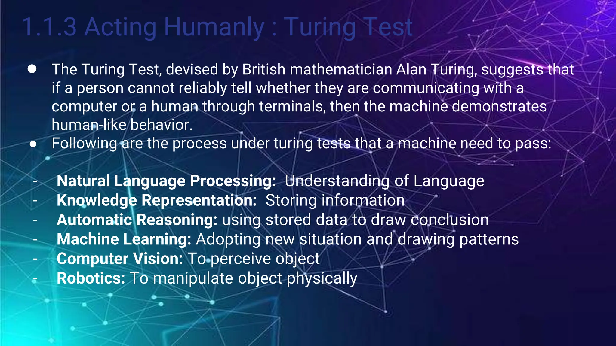 Introduction to Artificial Intelligence and History of AI | PPTX