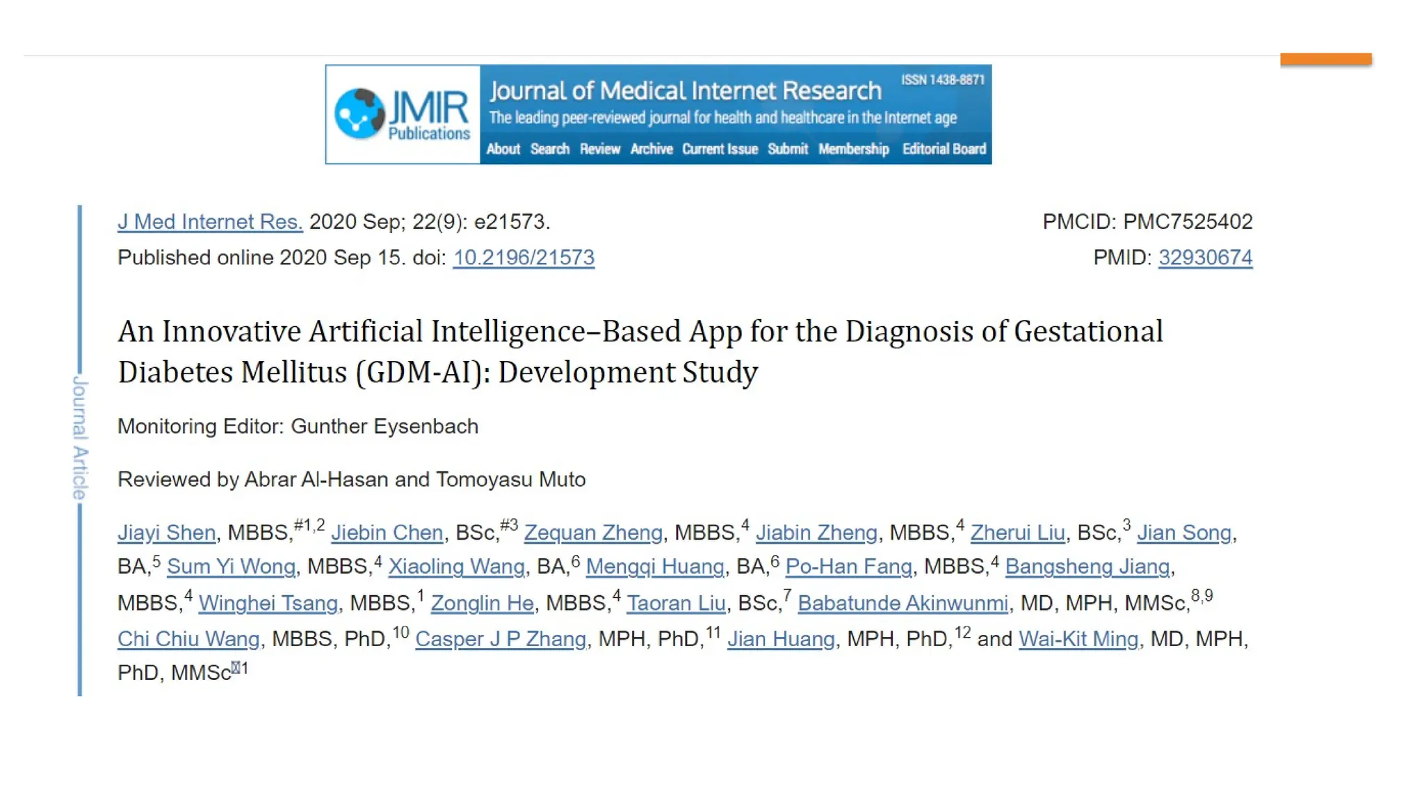 Artificial Intelligence in Obstetrics practice | PPTX
