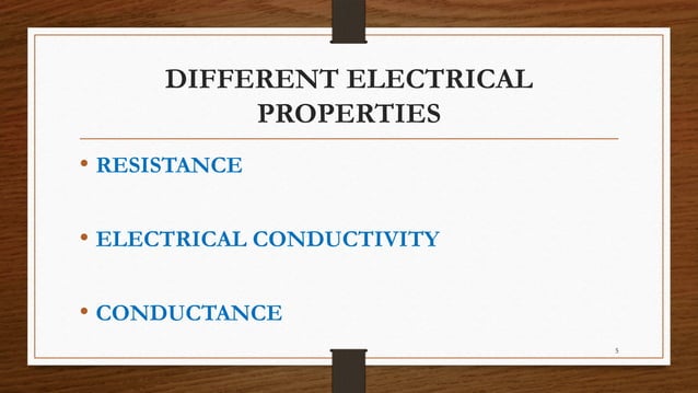 electrical properties of food materialss | PPTX
