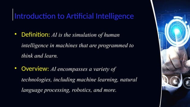 Artificial intelligence: its prospect and precautions.pptx | Technology ...