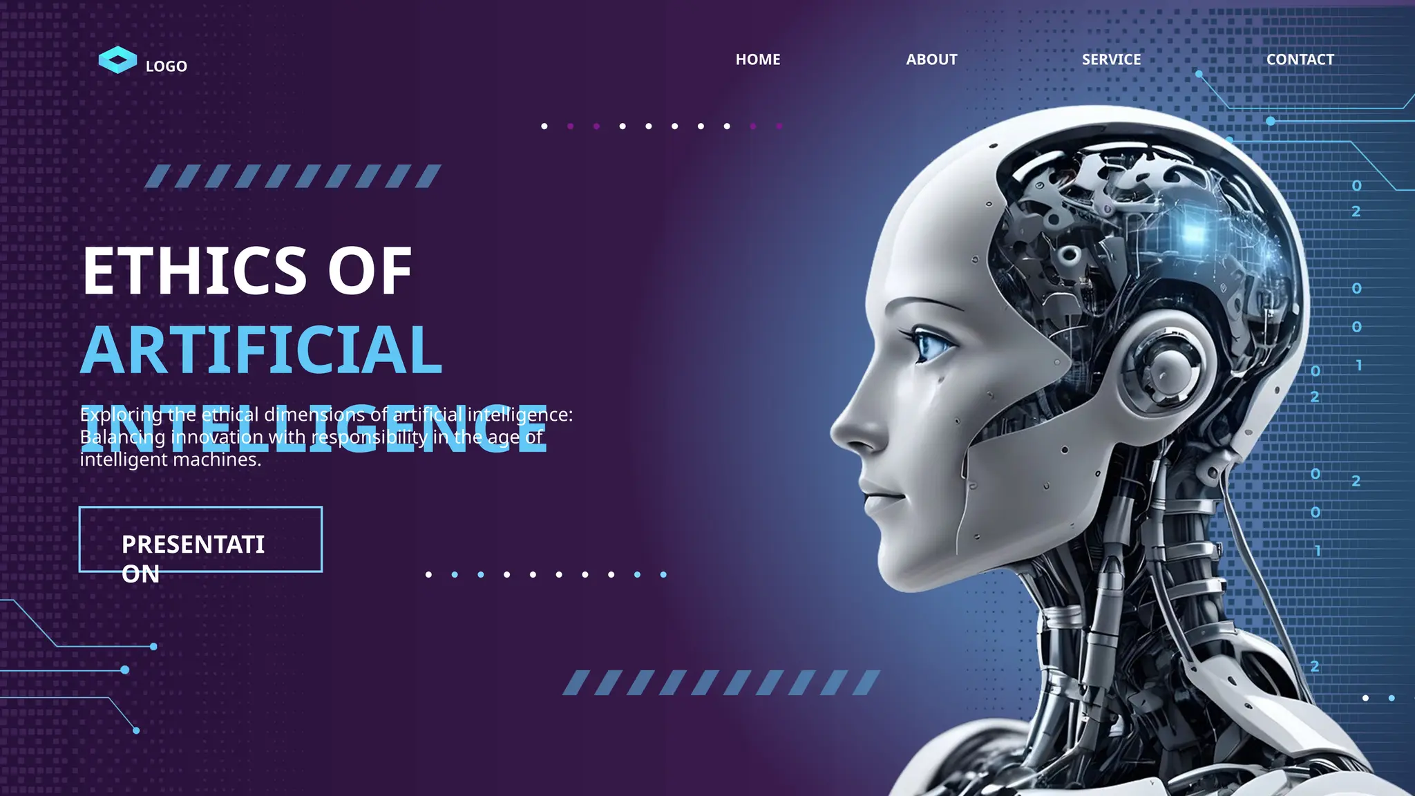 Ethics of Artificial Intelligence sample | PPTX