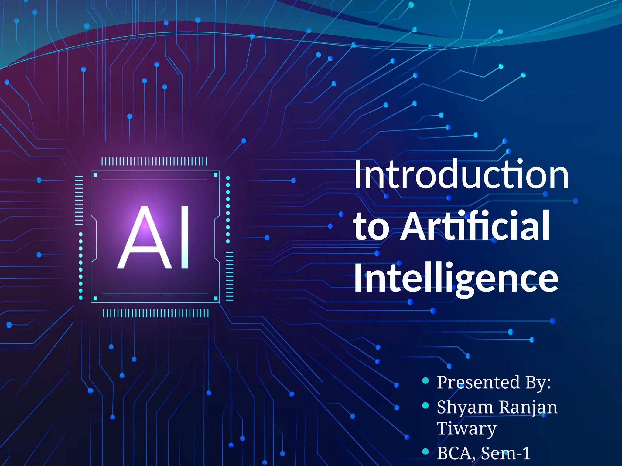 Introuction to Artificial Intelligence(AI).pptx