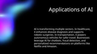 Introductions to artificial intelligence | PPTX