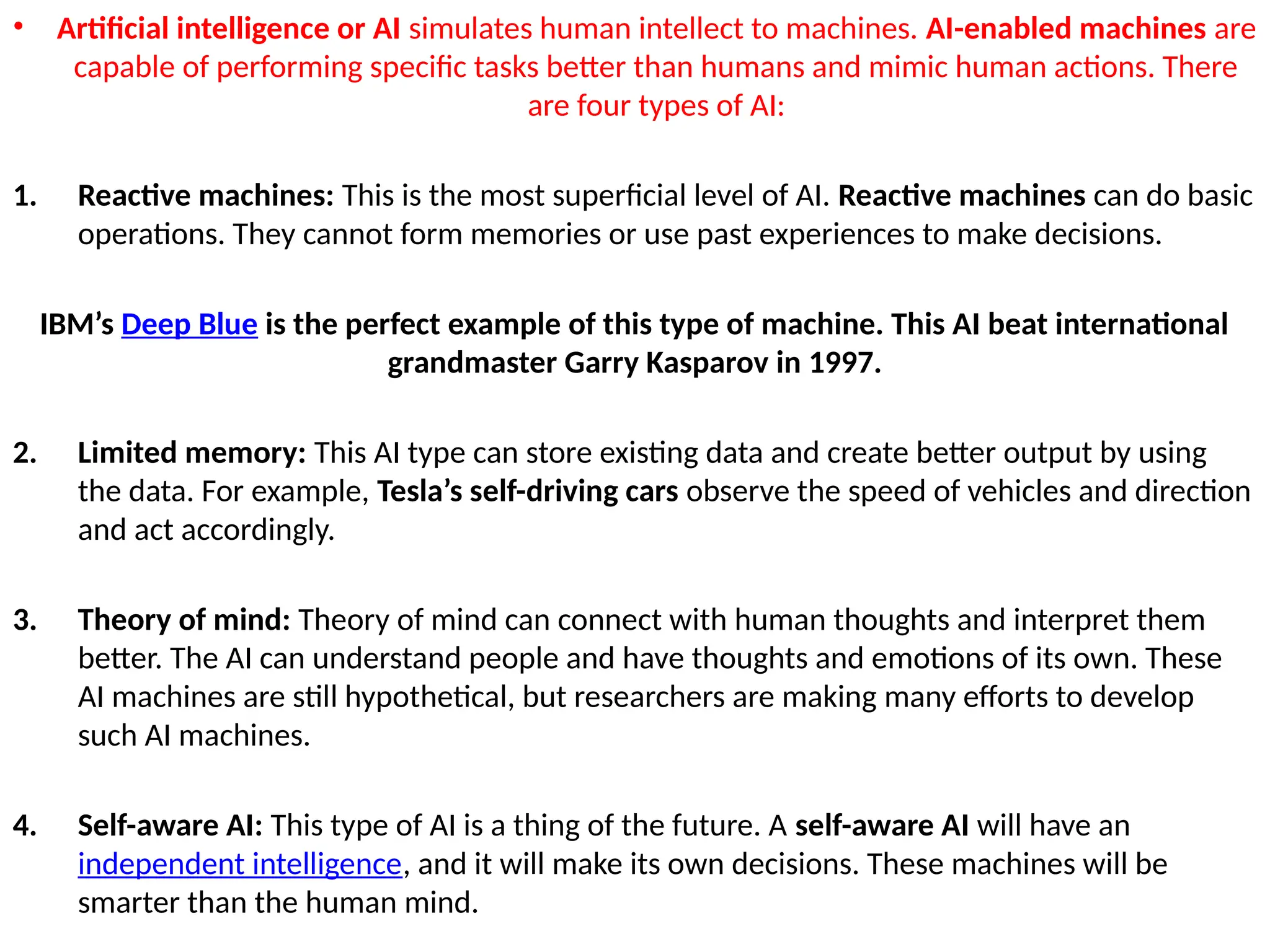 Artificial intelligence basic presentation | PPTX