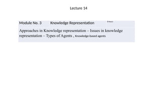 AI-3 and 4.pptx Approaches in Knowledge representation | PPTX