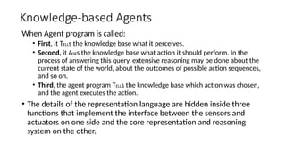 AI-3 and 4.pptx Approaches in Knowledge representation | PPTX