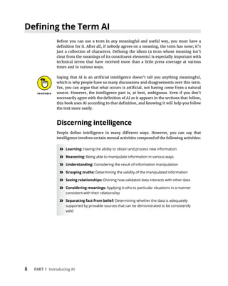 Artificial Intelligence for Dummy introduction.pdf