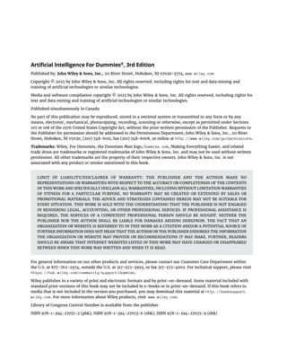 Artificial Intelligence for Dummy introduction.pdf