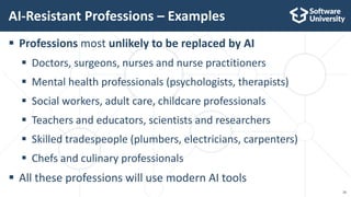 AI and the Professions of the Future | PPTX