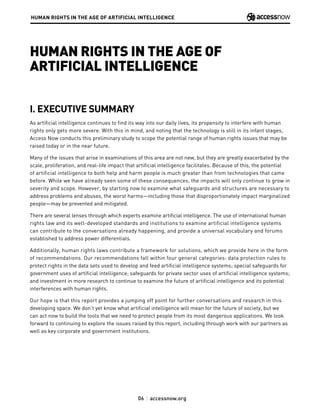 HUMAN RIGHTS IN THE AGE OF ARTIFICIAL INTELLIGENCE | PDF