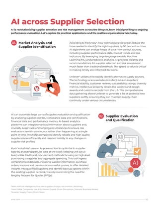 The Impact of AI on Supplier Risk Management in Retail & CPG | PDF