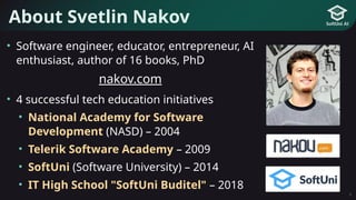 AI and the Future of Devs: Nakov @ Techniverse (Nov 2024) | PPTX
