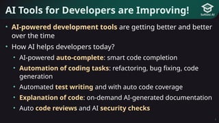 AI and the Future of Devs: Nakov @ Techniverse (Nov 2024) | PPTX