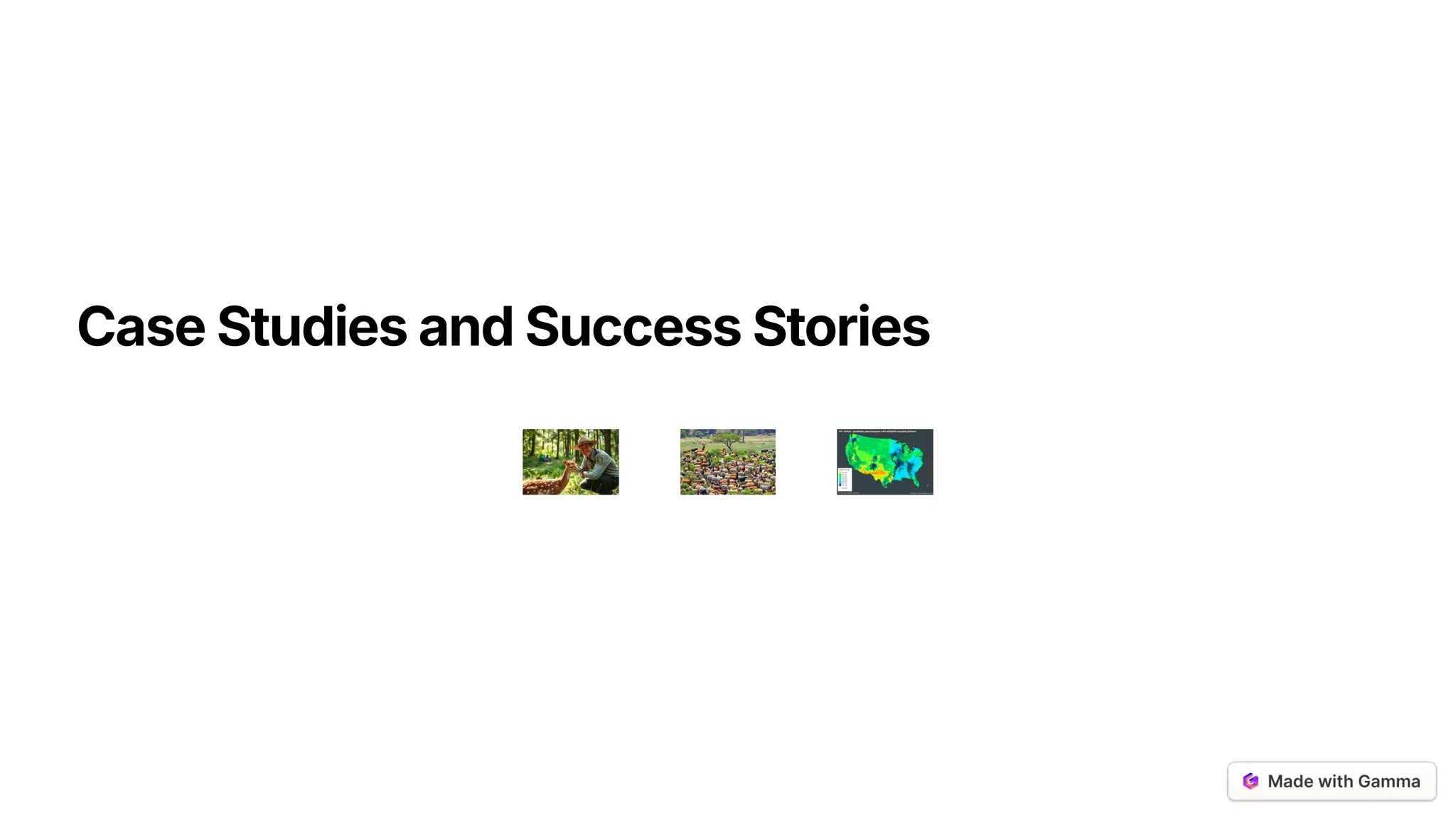 AI-Assisted-Wildlife conservation and whatnot | PPT