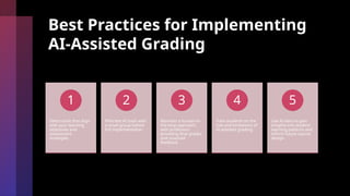 AI-Assisted Grading And Feedback in Education | PPT