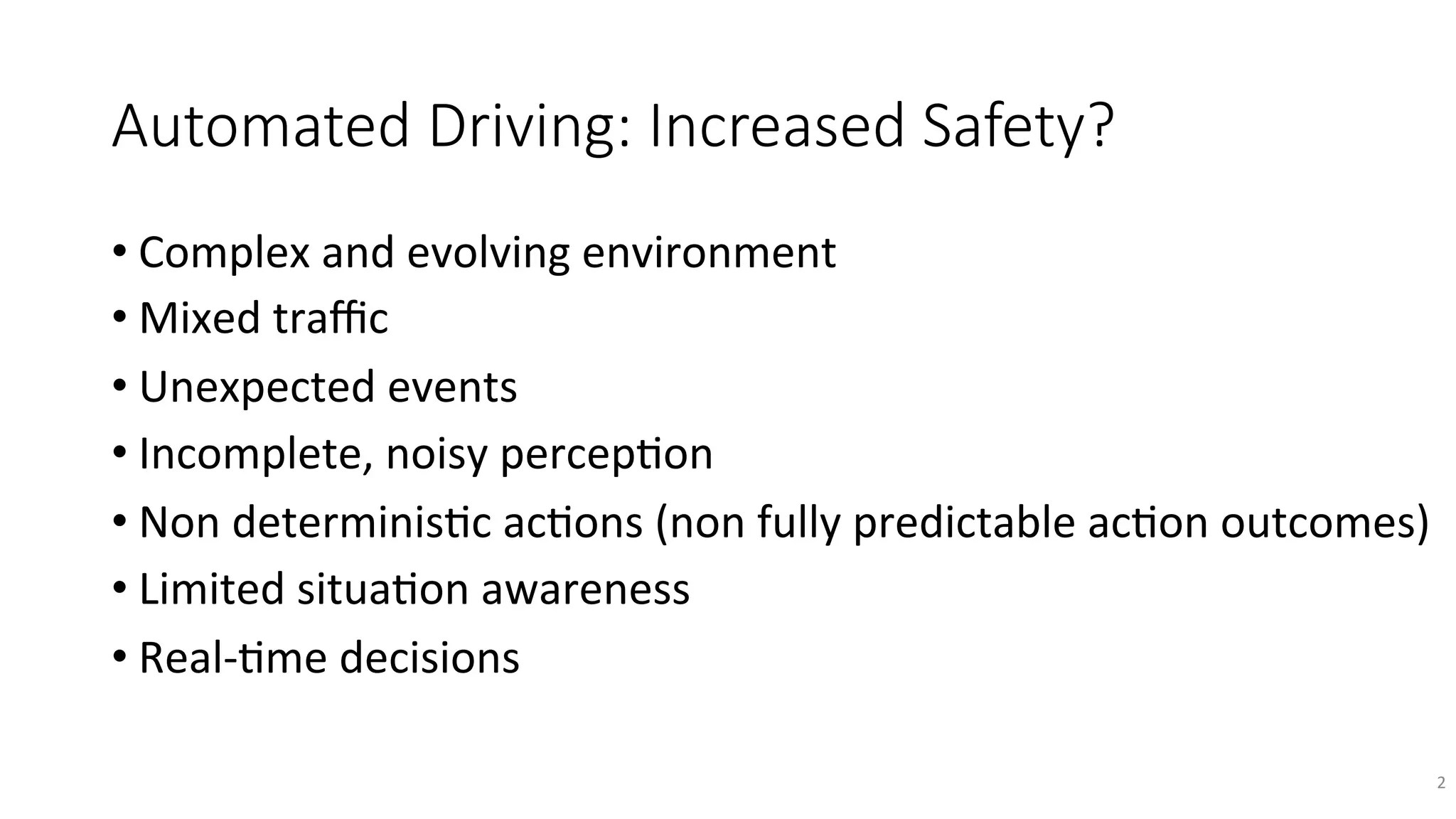 AI and Automated Driving : An Ethically Aligned Design | PPT
