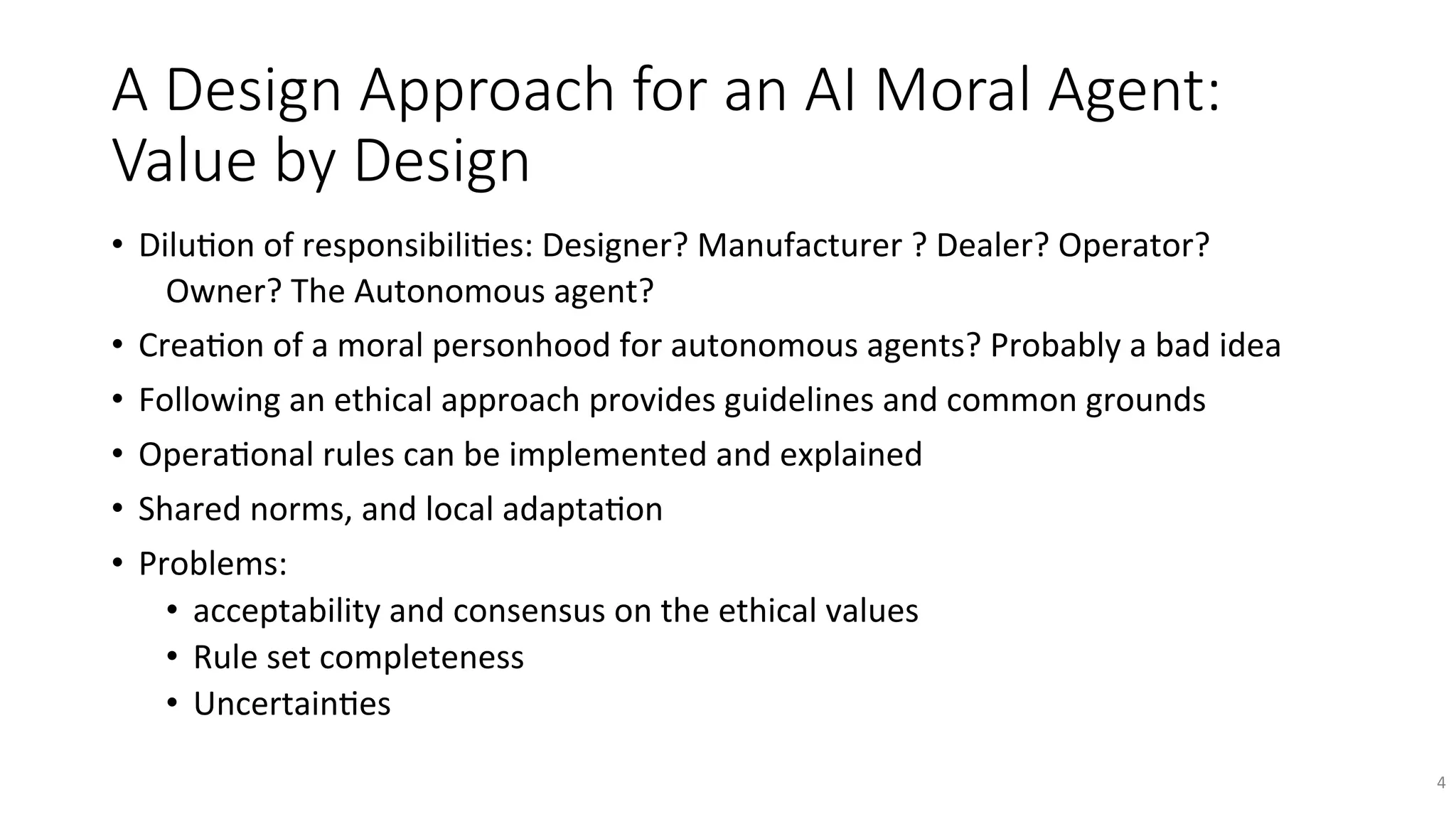 AI and Automated Driving : An Ethically Aligned Design | PPT