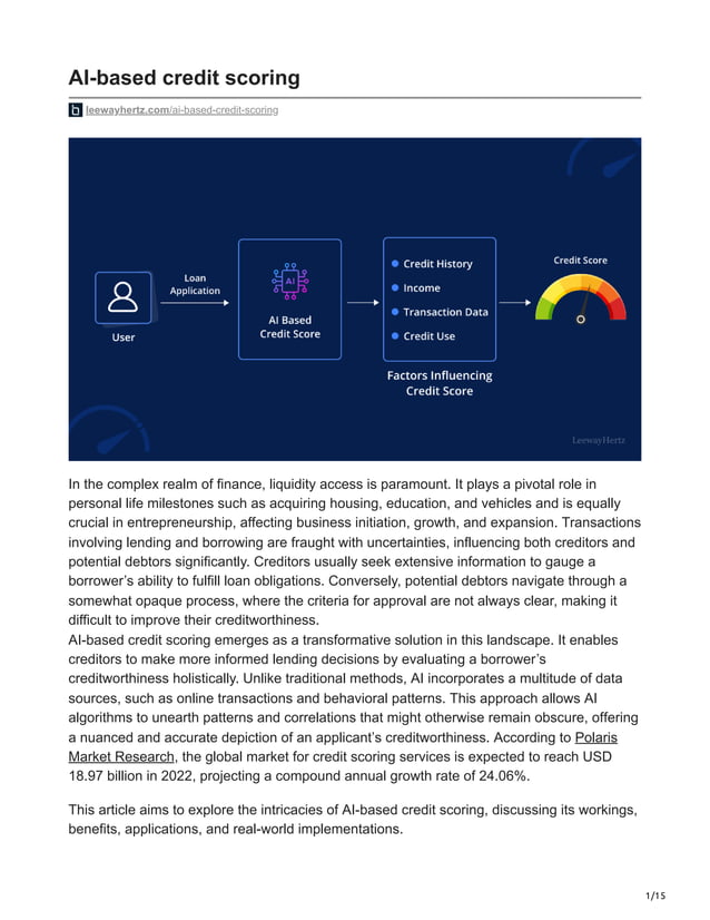 AI-based credit scoring - An Overview.pdf