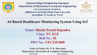 AI-Based Healthcare Monitoring System Using IoT.pptx