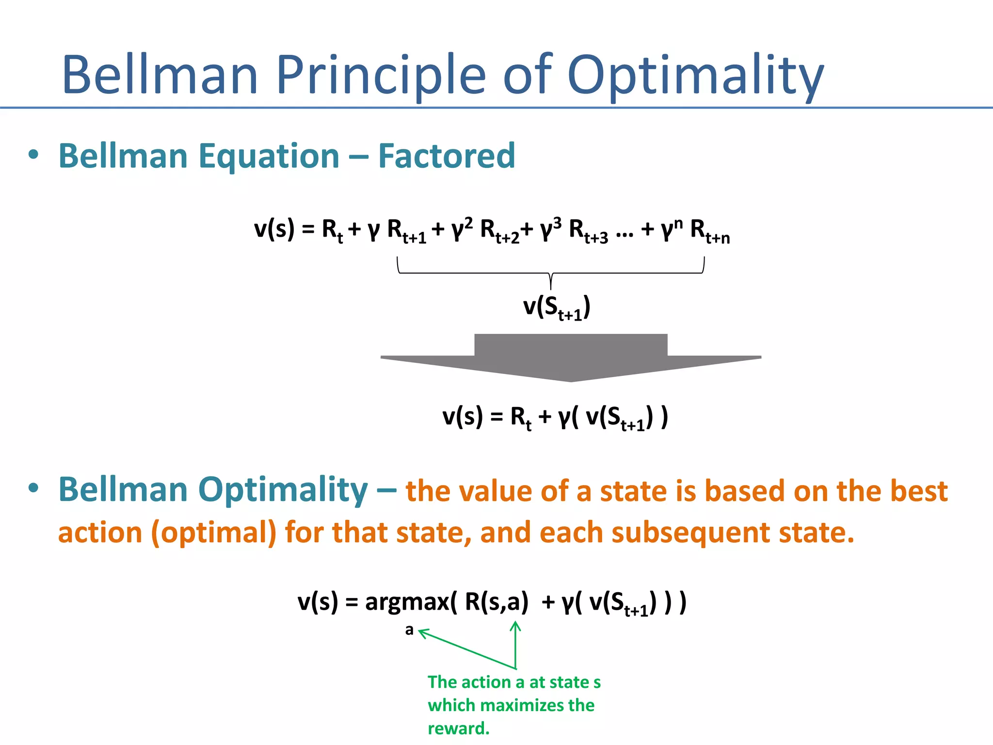 AI - Introduction to Bellman Equations | PPTX