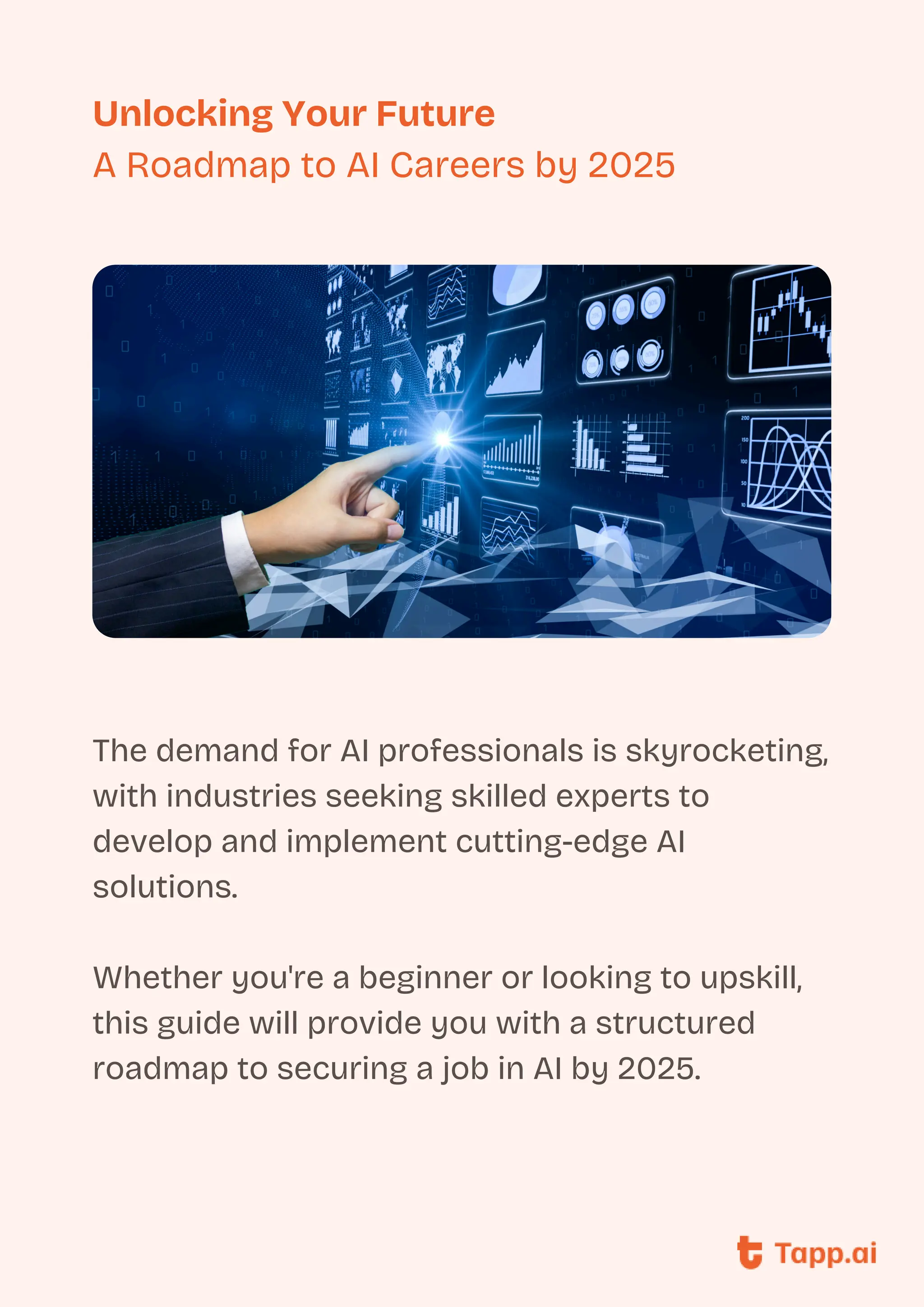 AI Career Roadmap: Your Step-by-Step Guide to Landing a Job in 2025 | PDF
