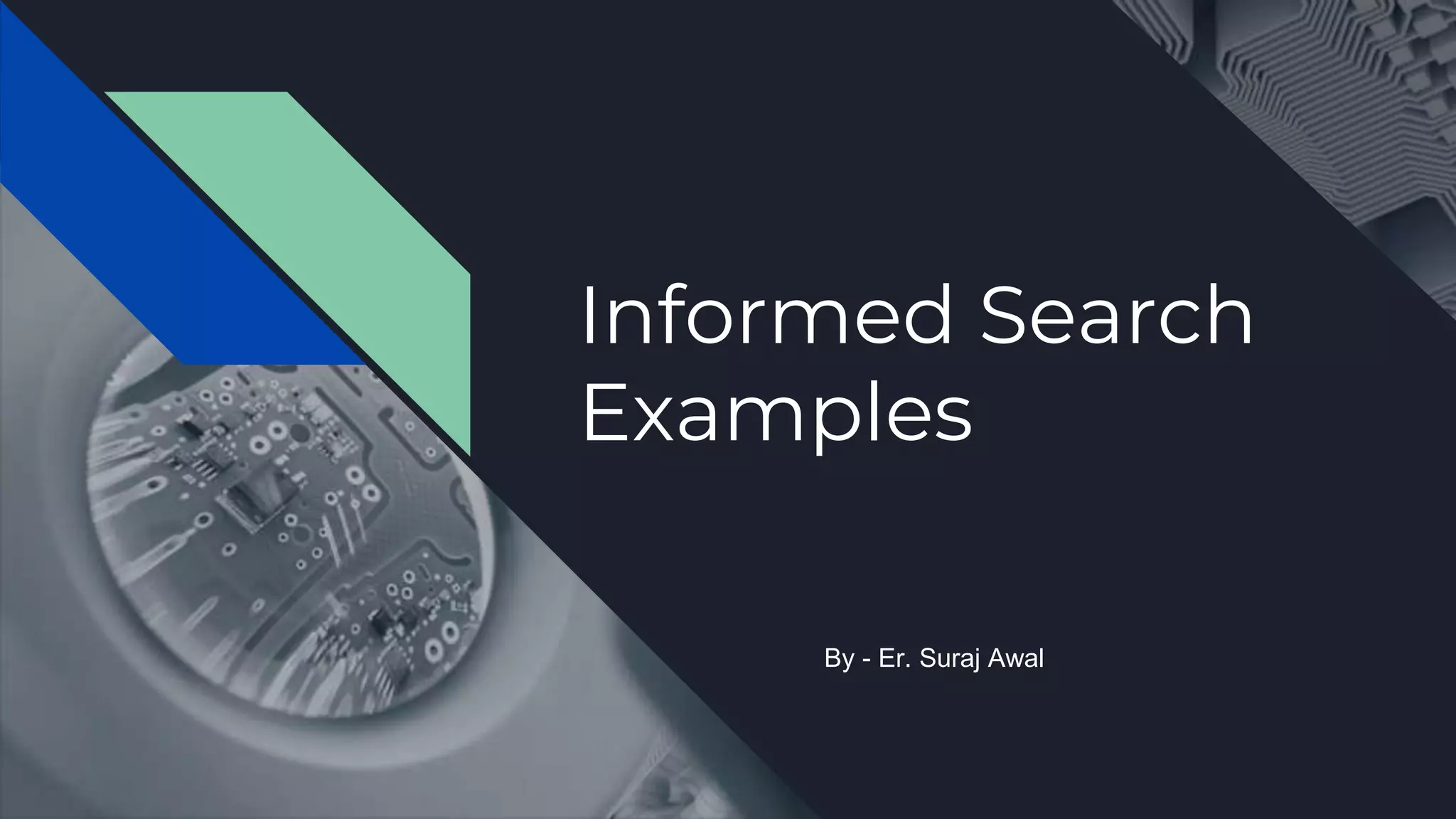 Examples of Informed Search | PPT