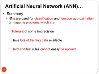 AI-CH5 (ANN) - Artificial Neural Network | PPT | Computer Networking ...
