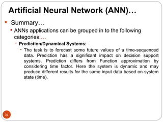 AI-CH5 (ANN) - Artificial Neural Network | PPT