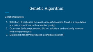 Machine Learning Algorithms | PPT
