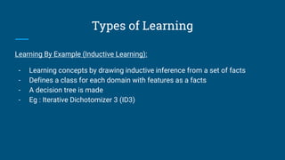 Machine Learning Algorithms | PPT