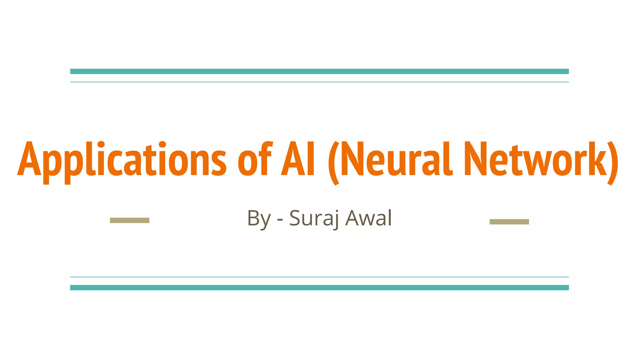 Neural Networks | PPTX