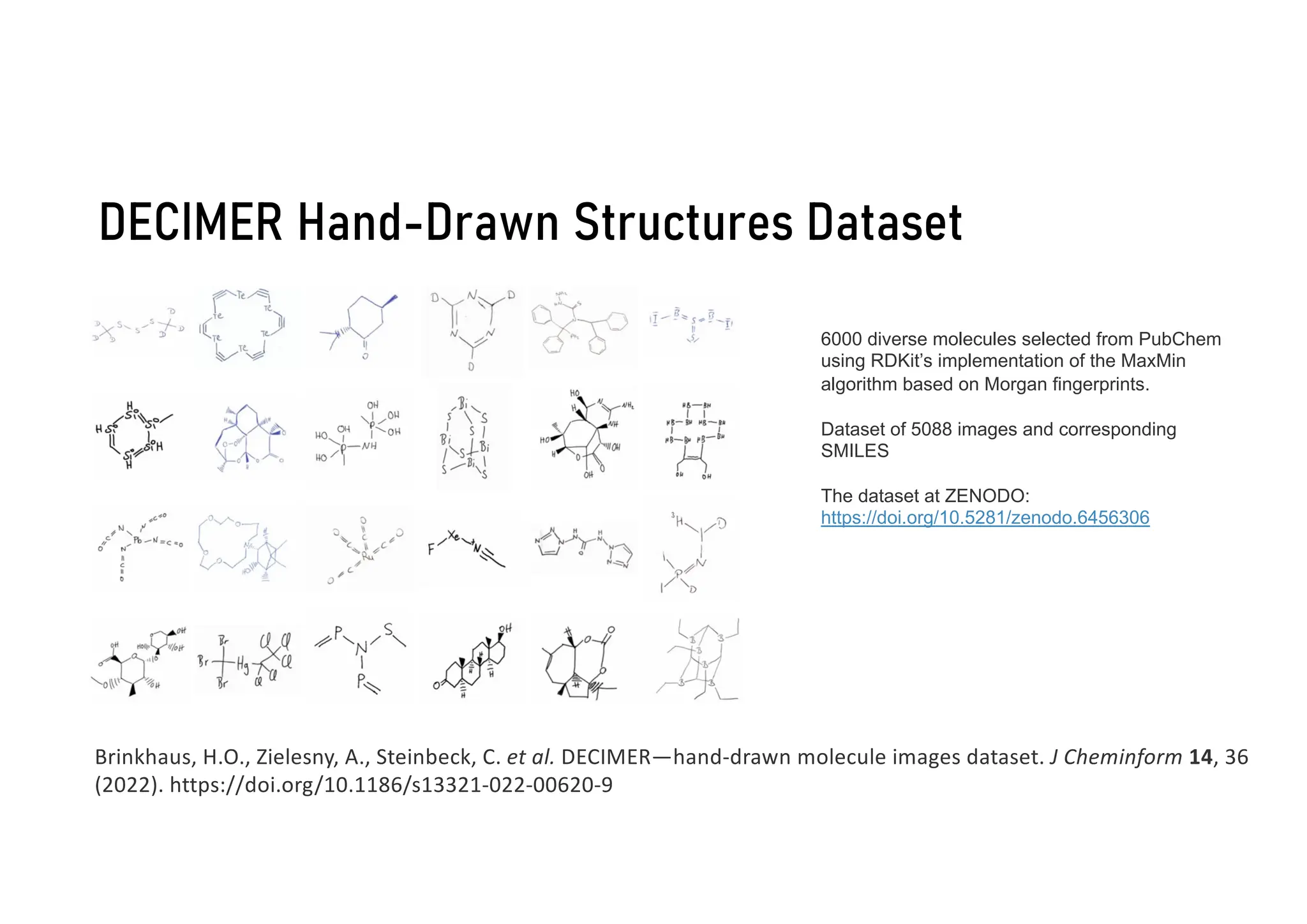 AI in Chemistry: Deep Learning Models Love Really Big Data | PPT