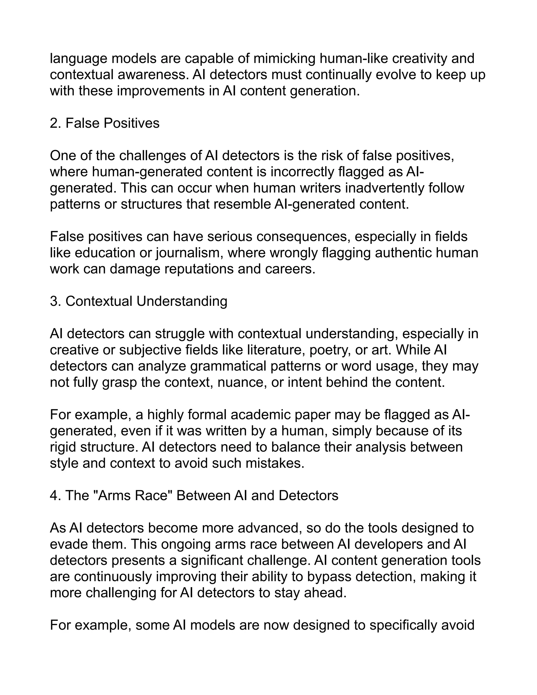 AI Detector How Do AI Detectors Work? Pattern Recognition | PDF