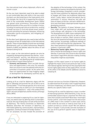 Mapping the challenges and opportunities of artificial intelligence for the conduct of diplomacy ...