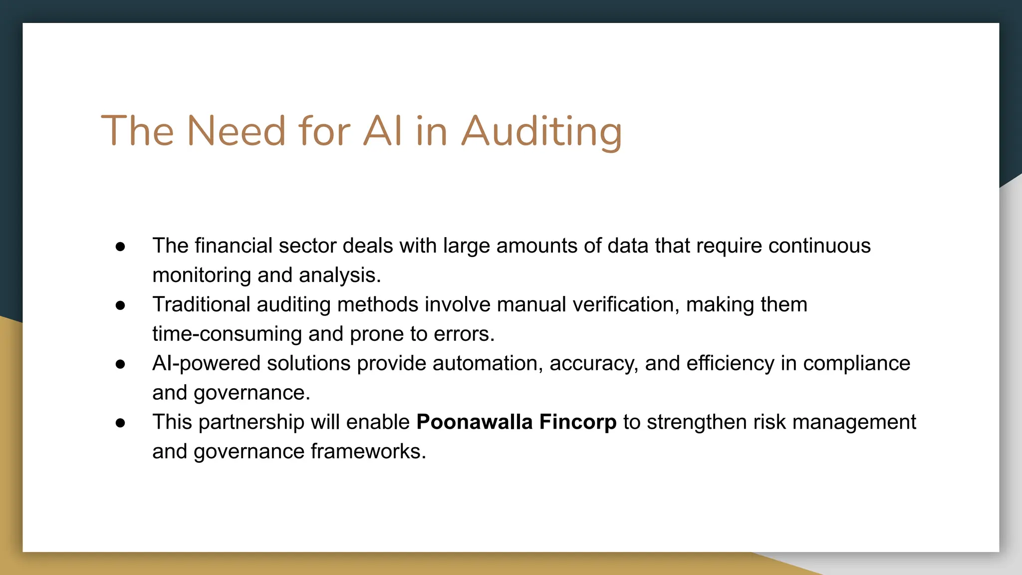 AI-Driven Audit and Governance Transformation. | PDF