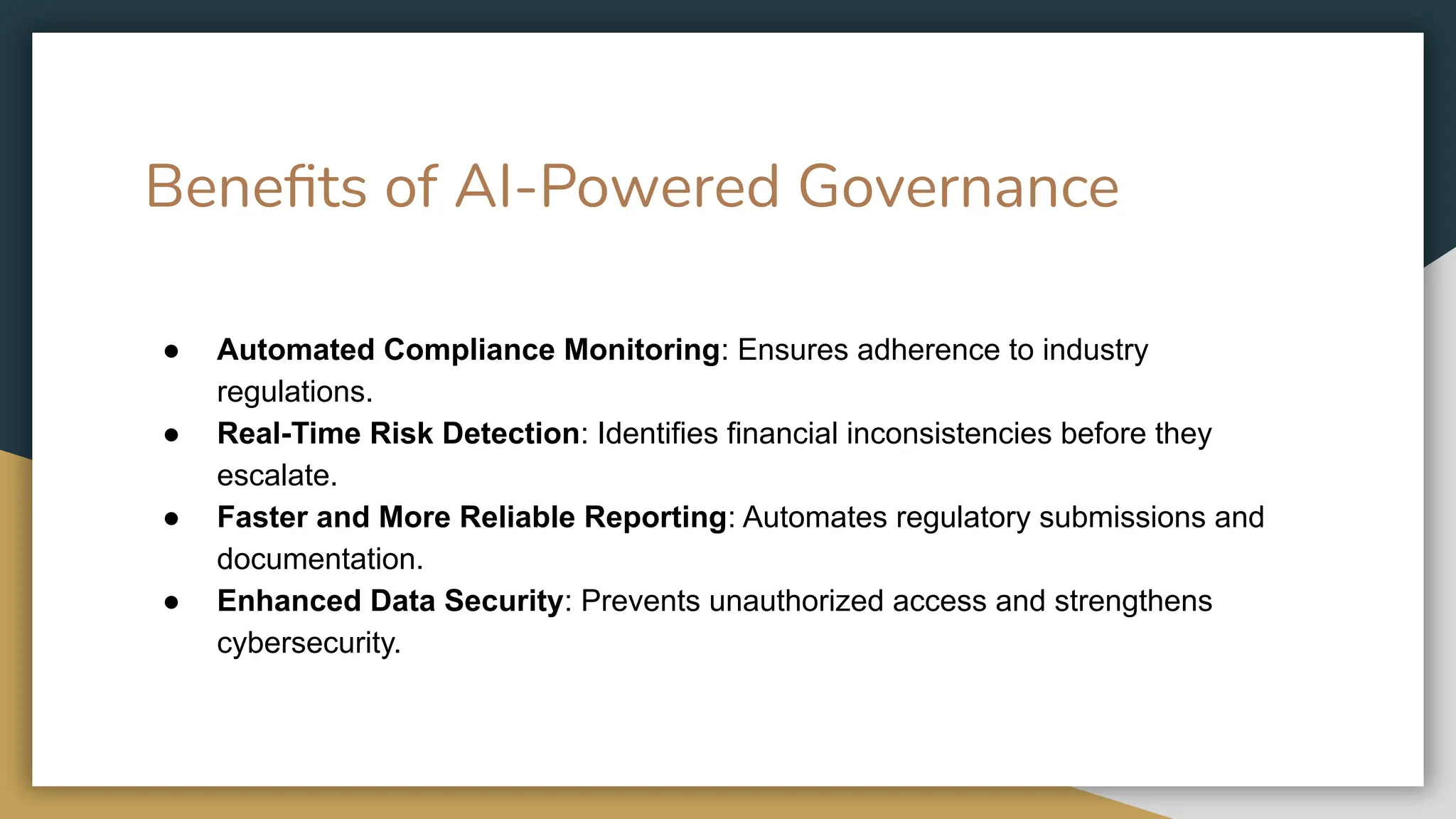 AI-Driven Audit and Governance Transformation. | PDF