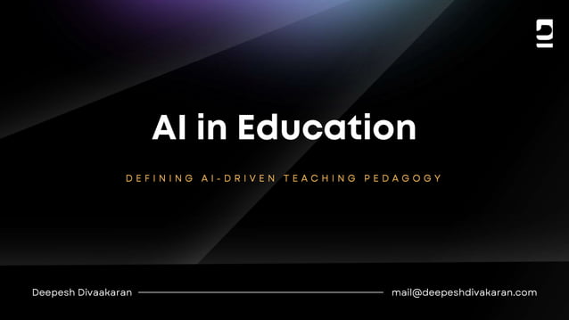 AI - Driven Teaching Pedagogy | PPTX