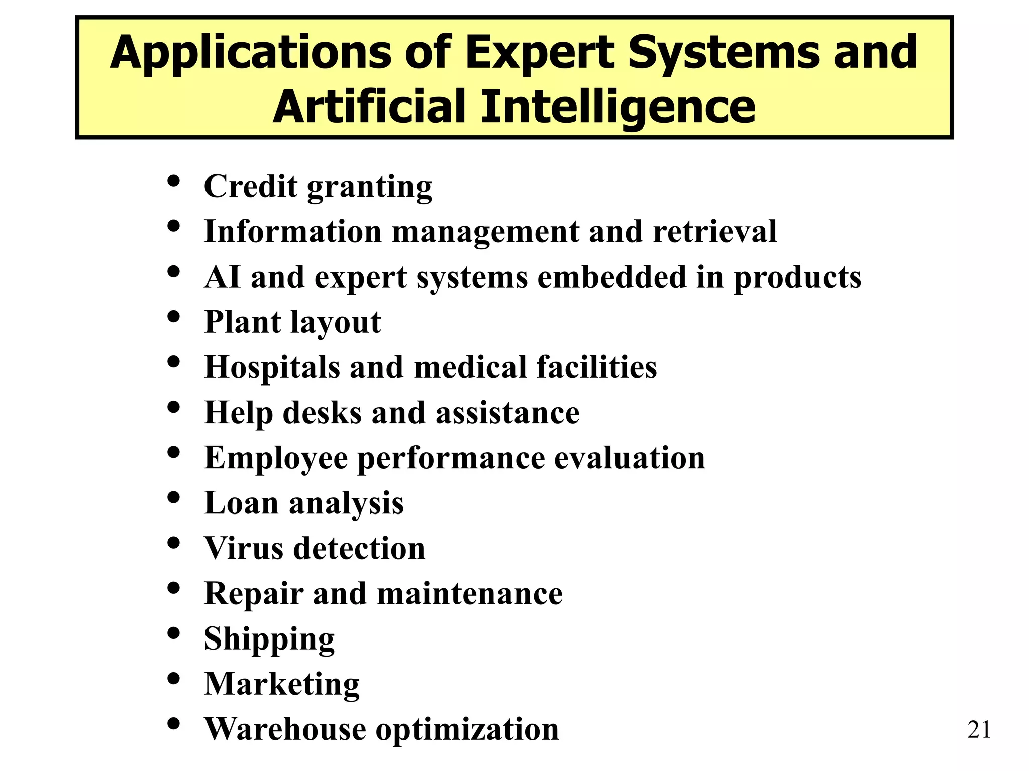 Artificial intelligence and expert system.ppt
