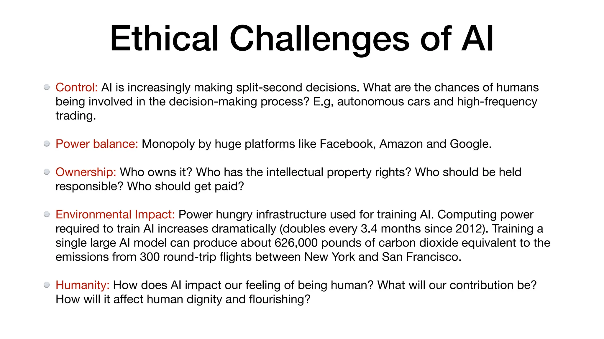 The Ethics of Artificial Intelligence in Digital Ecosystems | PPT