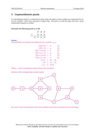 Ai exam-2014-08-19-solutions | PDF