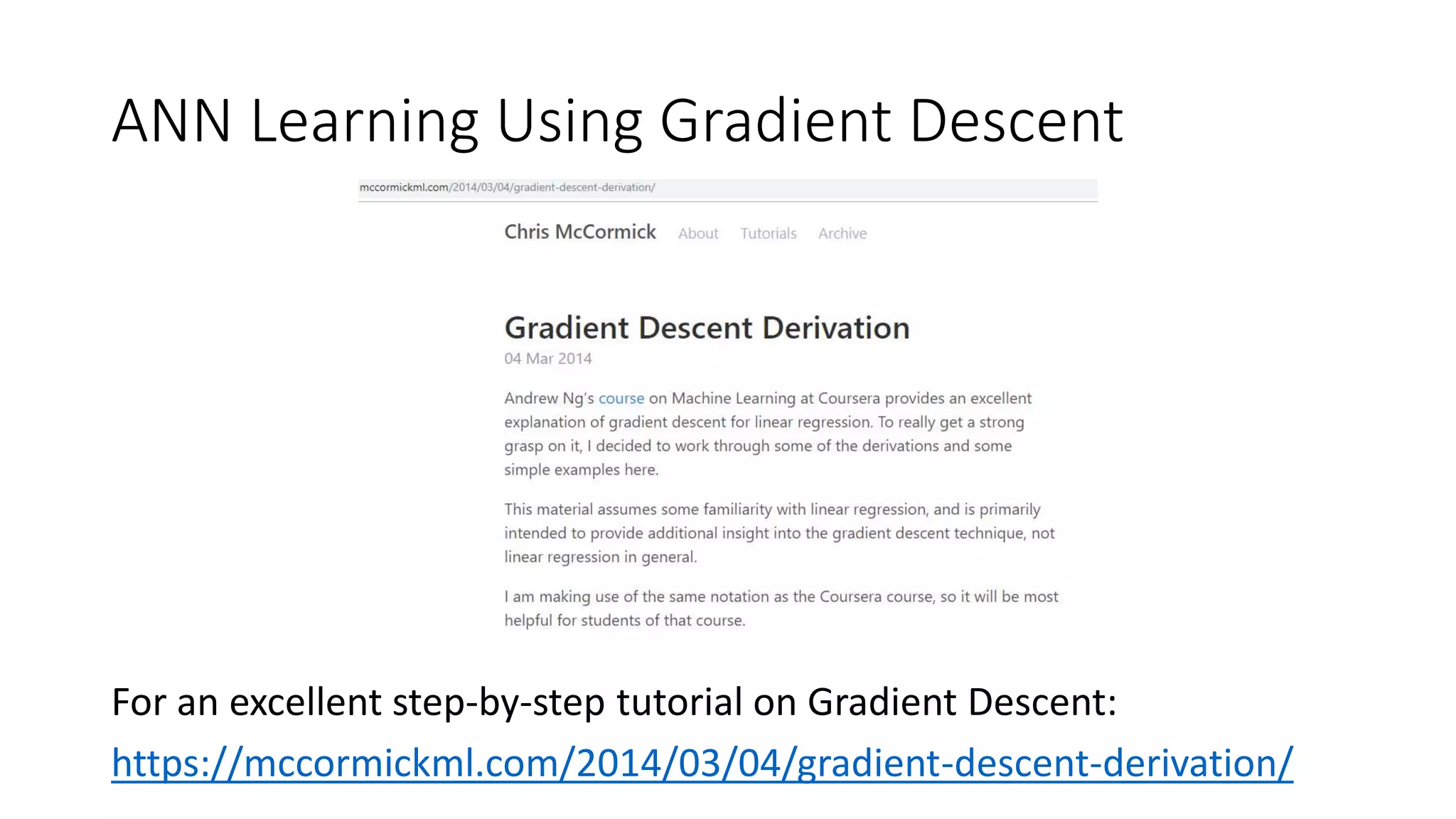Neural Networks and Deep Learning: An Intro | PPTX