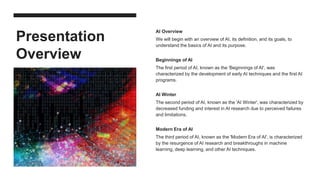 The History of Artificial Intelligence: From Early Beginnings to Modern ...