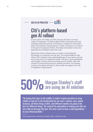 Euromoney report on the use cases for AI in banking | PDF