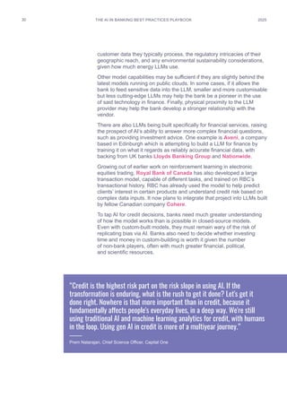 Euromoney report on the use cases for AI in banking | PDF