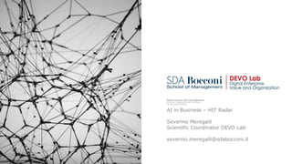 Ai in-business the-devo-hit-radar-perspective | PDF